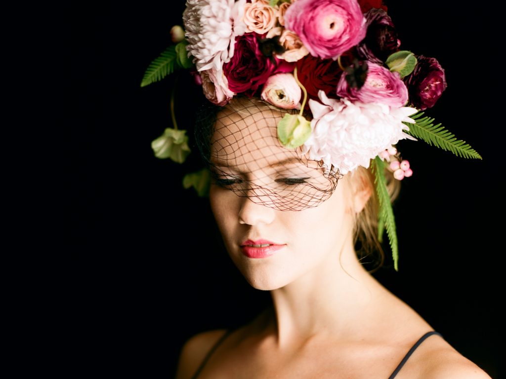 Kat: Dark & Moody Floral Boudoir - Live View Studios