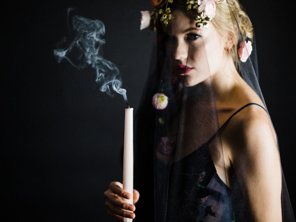 Kat: Dark & Moody Floral Boudoir - Live View Studios